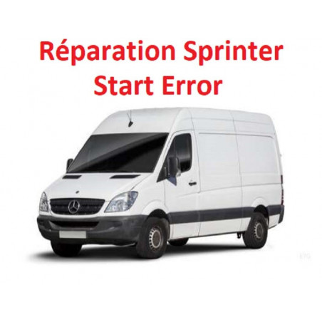Réparation start error ( star erreur) Mercedes Vito Classe V w638 Code ...