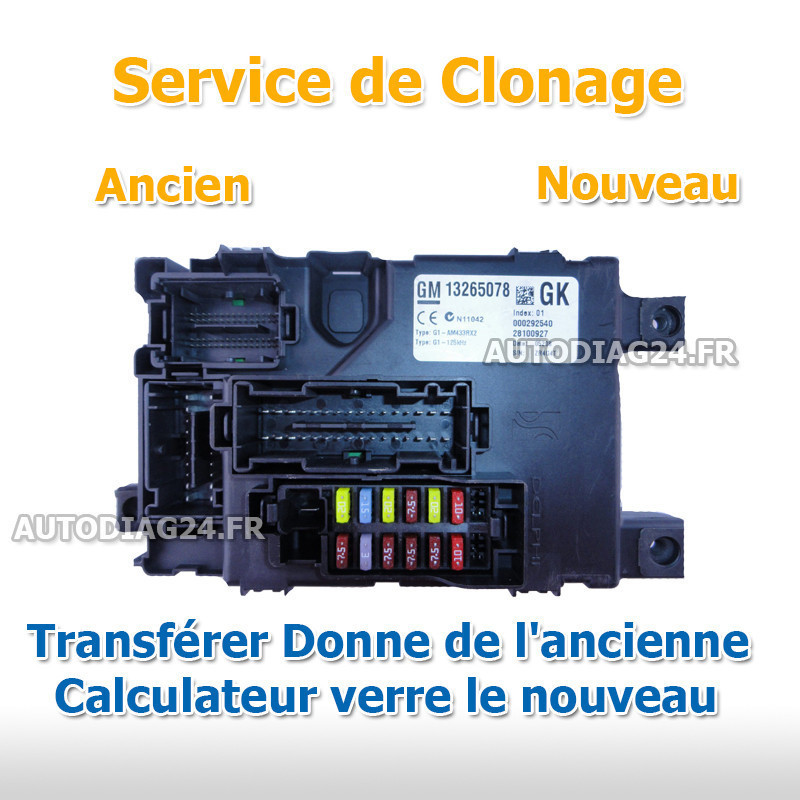 Opel Corsa D BCM Body Module de commande de carrosserie (boîte à ...