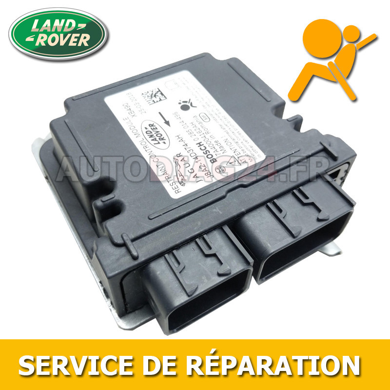 Réparation Réinitialisation airbag Land Rover Evogue BJ32-14D374-AC